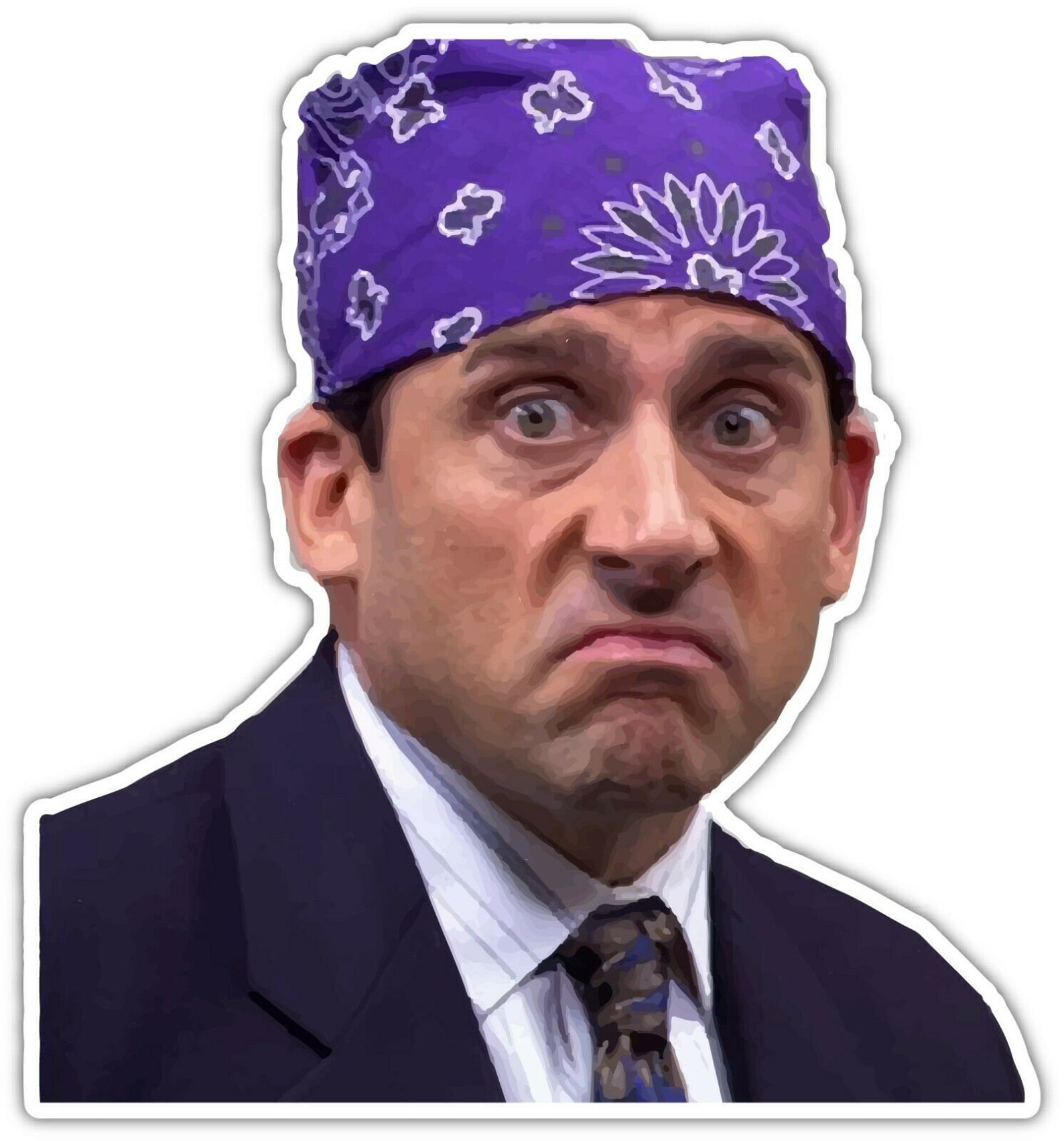 Michael Scott the Office TV Series Vinyl Sticker Decal Cornhole Car ...