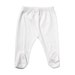 Unisex Baby White Footed Pants | Pima Baby Footed Pant | 100% Pima ...