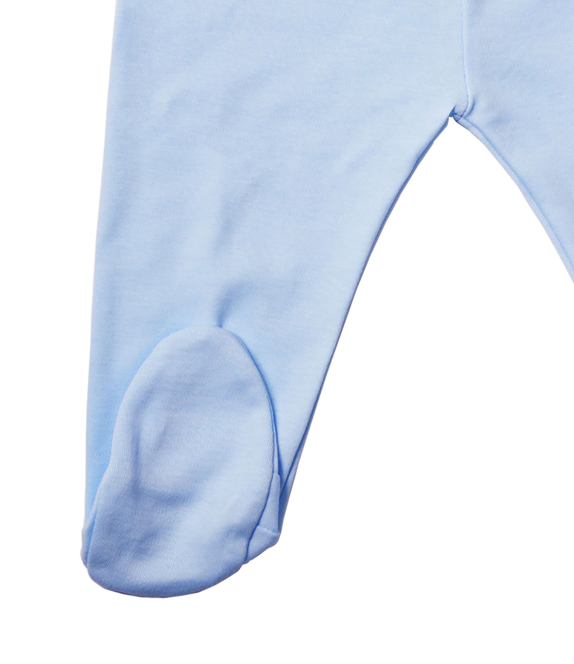 Baby Blue Footed Pants Pima Baby Footed Pant 100% Pima Cotton Baby ...