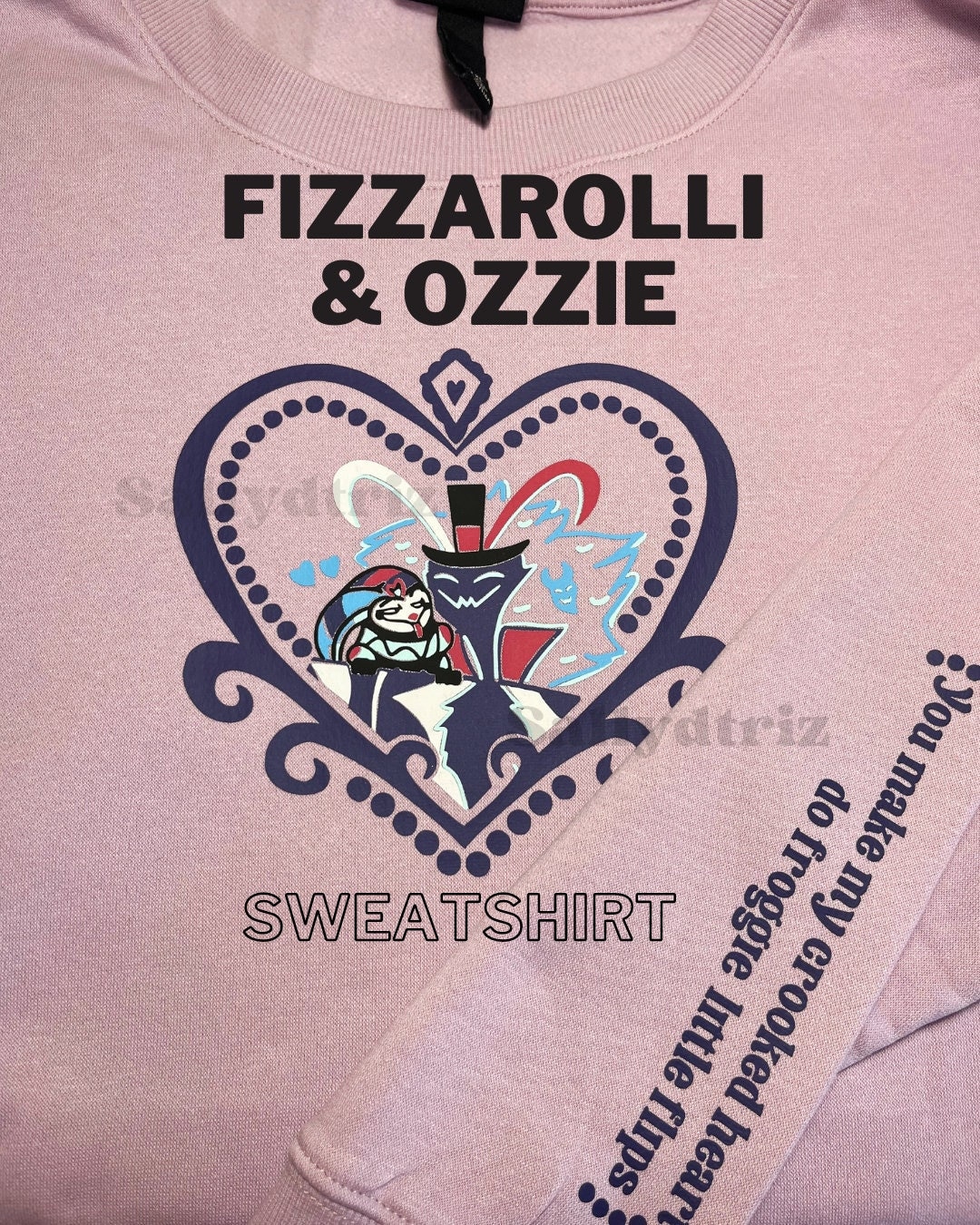 Fizzarolli Sweatshirt Asmodeus Ozzie Fizzy Helluva B.oss Fizzarolli ...