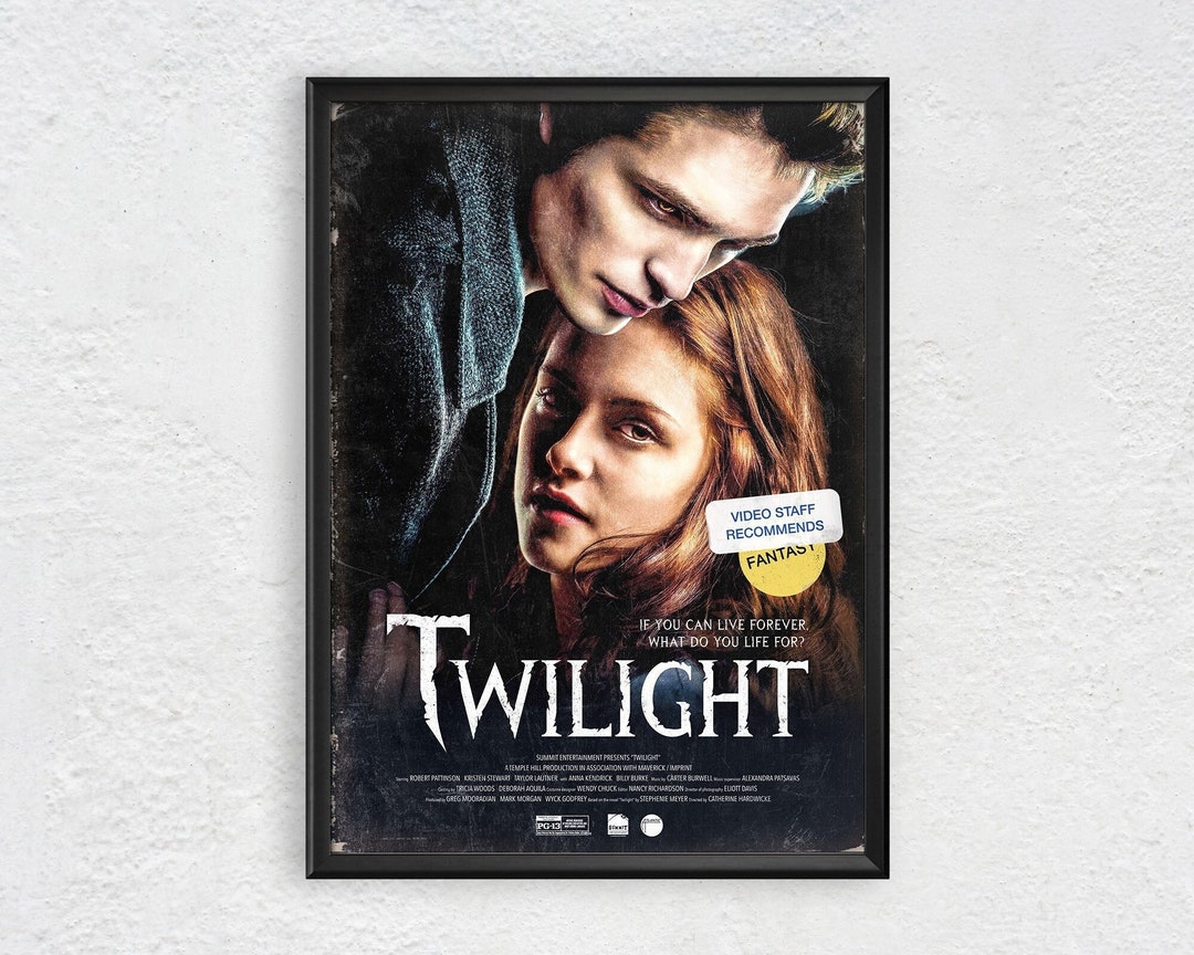 Twilight VHS, Alternative Poster - Etsy