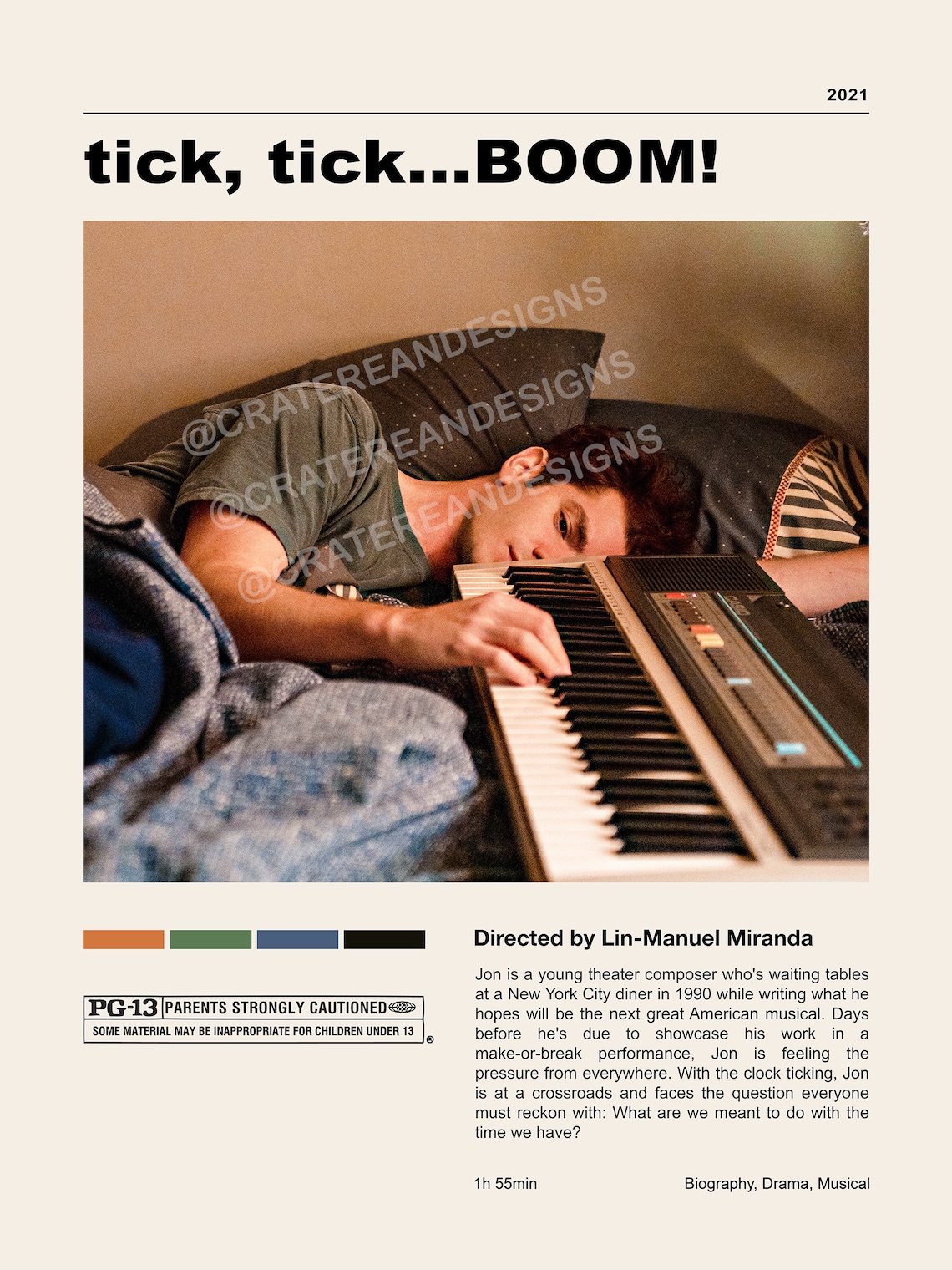 Tick Tick...boom Poster - Etsy