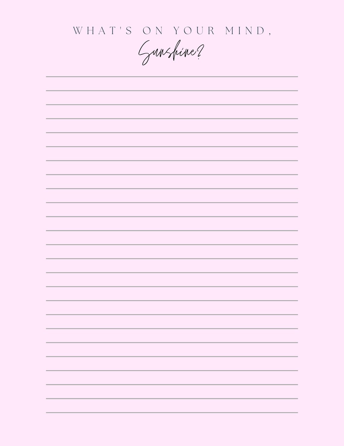 Printable Weekly Planner and Journal | Digital A5 Diary & Planner ...