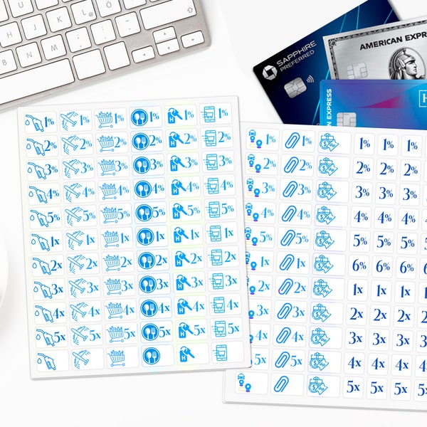 Card Stickers - Etsy