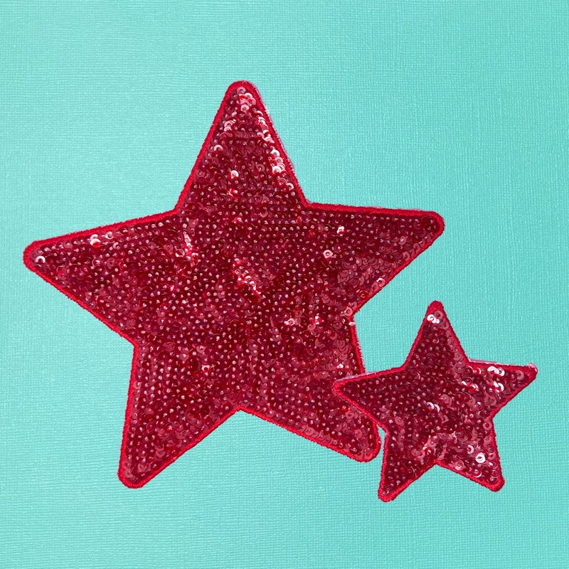 Large Sequin Patch - Etsy