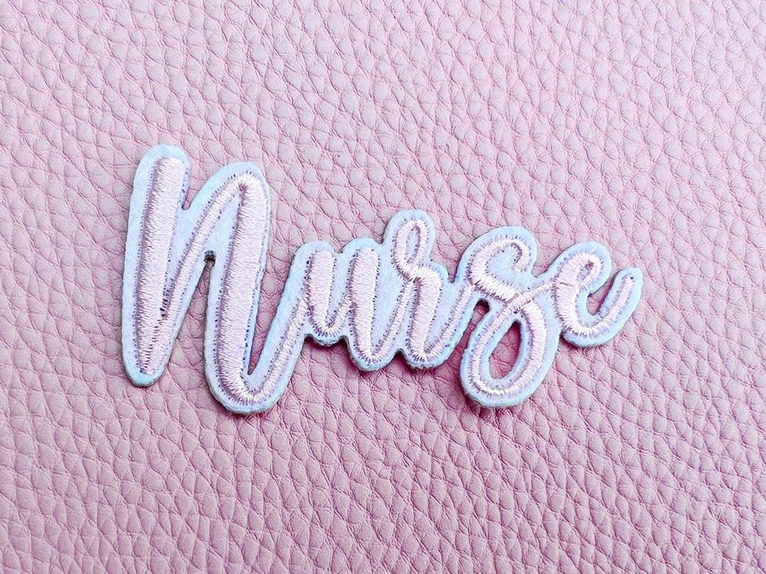 Nurse Embroidery Iron on Patch, Nurse Gift Iron-on Patch - Etsy