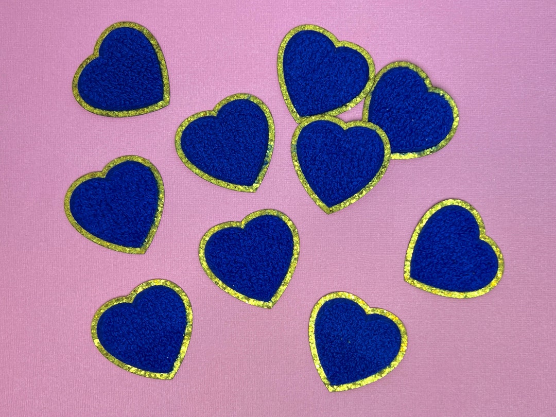 Royal Blue Chenille Iron-on Patch, 2 - Etsy