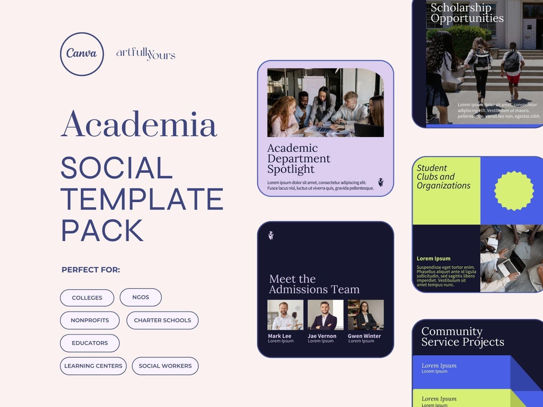Higher Education IG Posts | E-learning Instagram | Educational Non ...