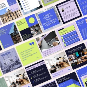 Higher Education IG Posts | E-learning Instagram | Educational Non ...