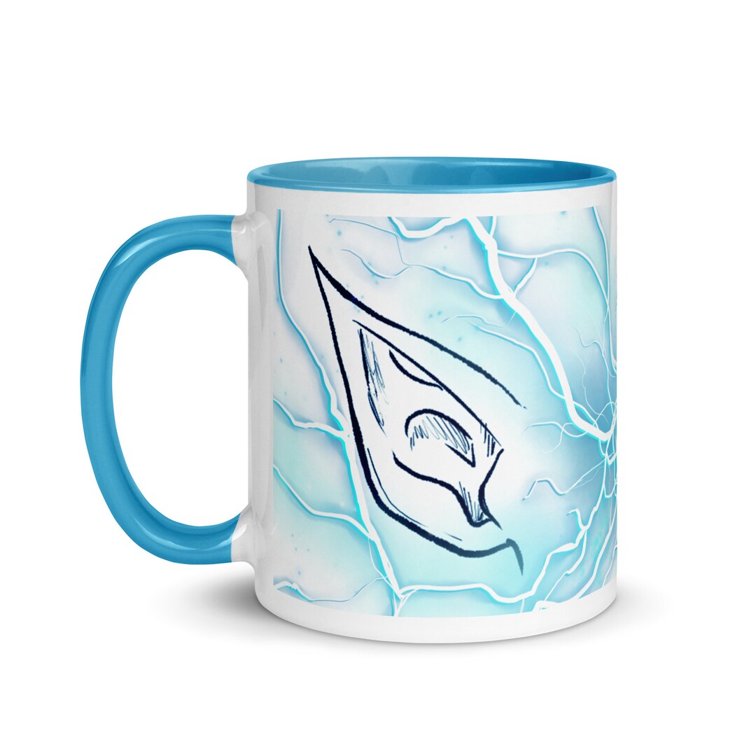 Farrendel Elf Ear Mug With Color Inside - Etsy