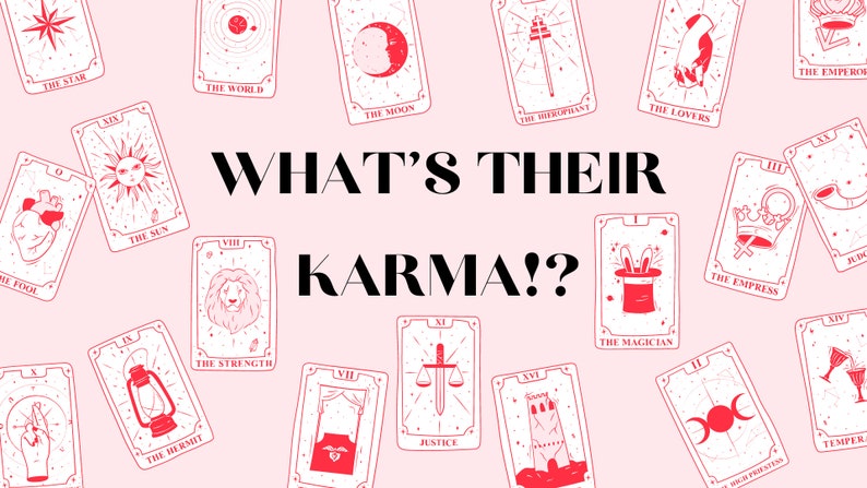 THEIR KARMA What's Their Karma Reading - Etsy