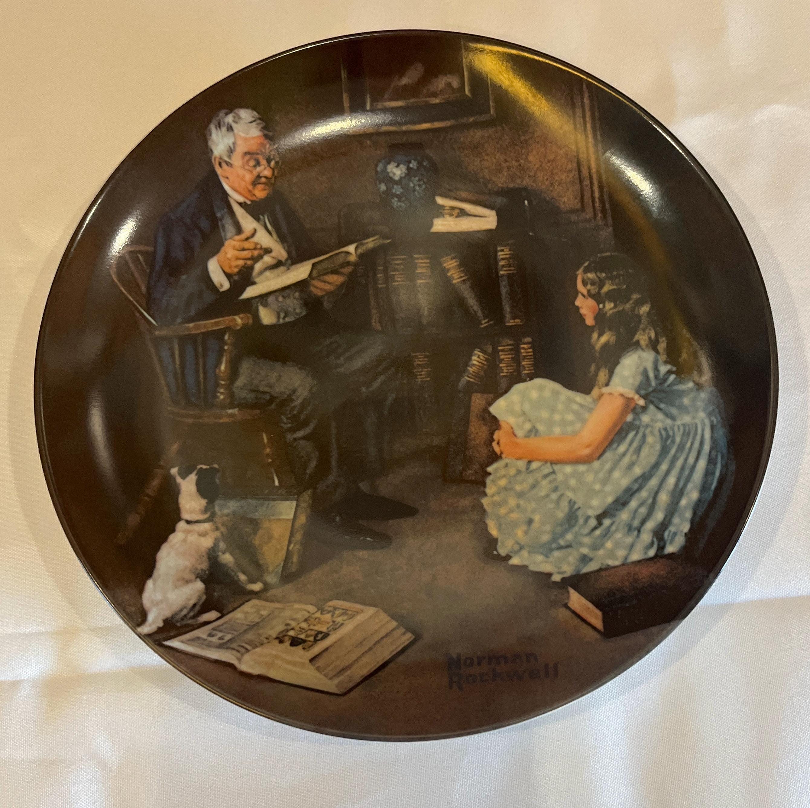Vintage Norman Rockwell Plates From the heritage Collection. Set of 5 ...