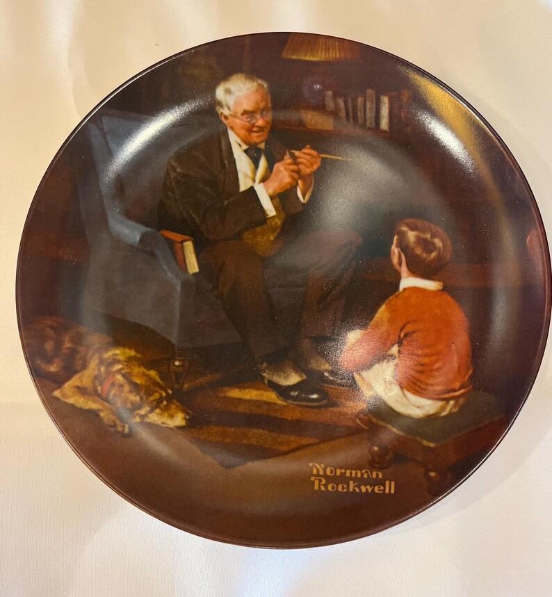 Vintage Norman Rockwell Plates From the heritage Collection. Set of 5 ...
