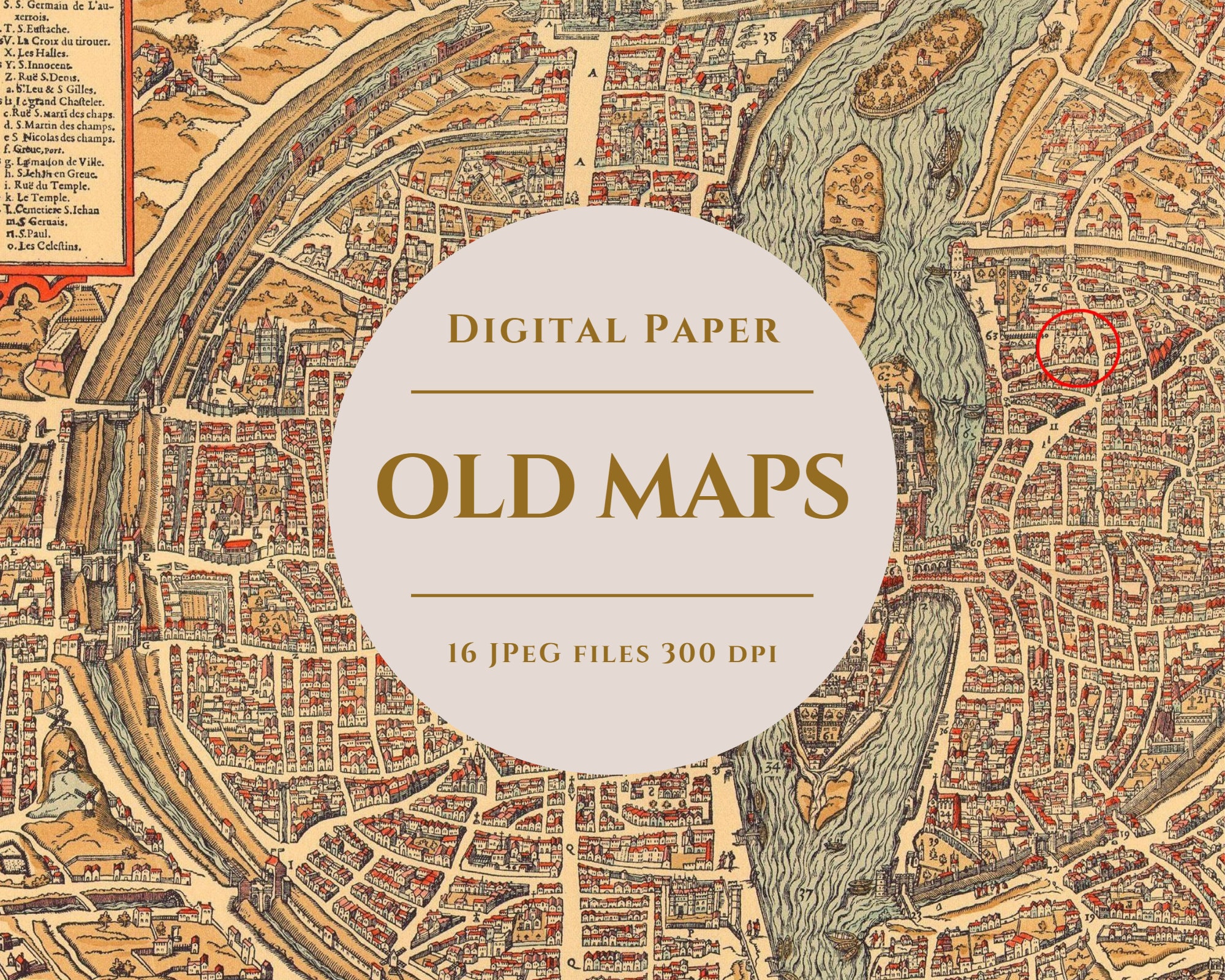 Old Maps Digital Paper, Globe Background, Printable Old Charts, Vintage ...