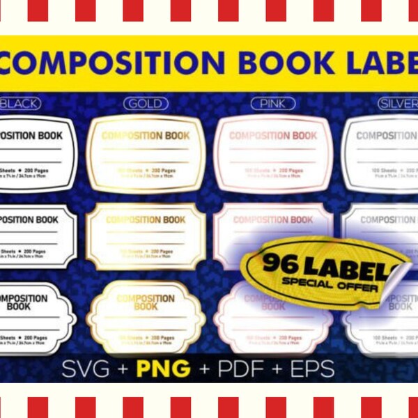 Composition Notebook - Etsy