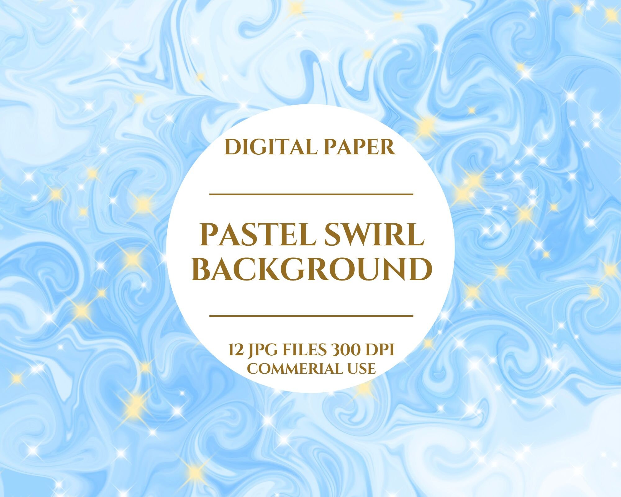 Pastel Swirl Background Digital Paper, Soft and Dreamy Background ...