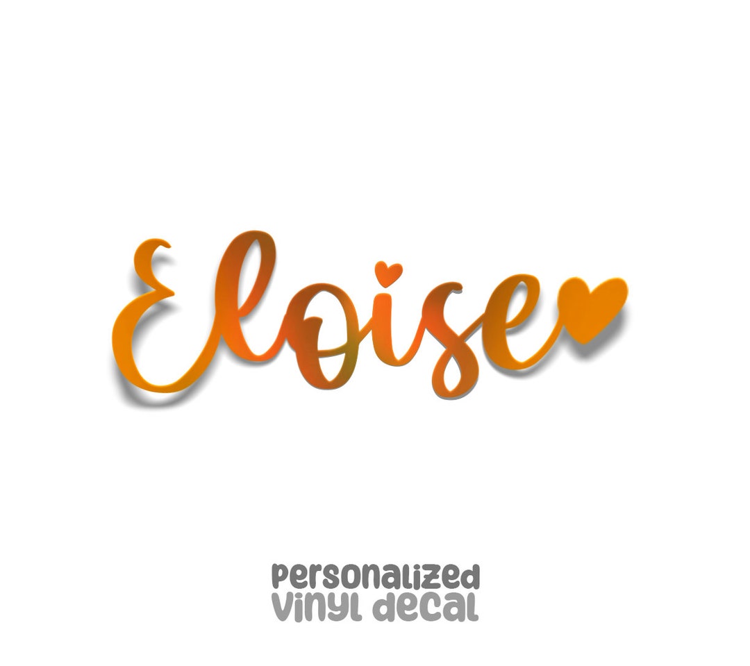 Holographic, Glitter, Glow in the Dark - Custom Vinyl Decal ...