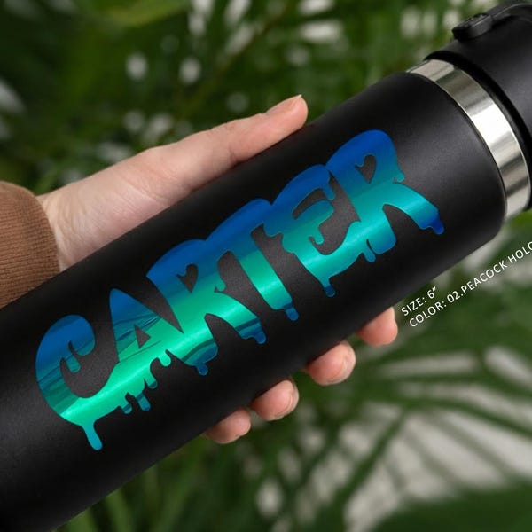 Custom Drip Stickers - Etsy