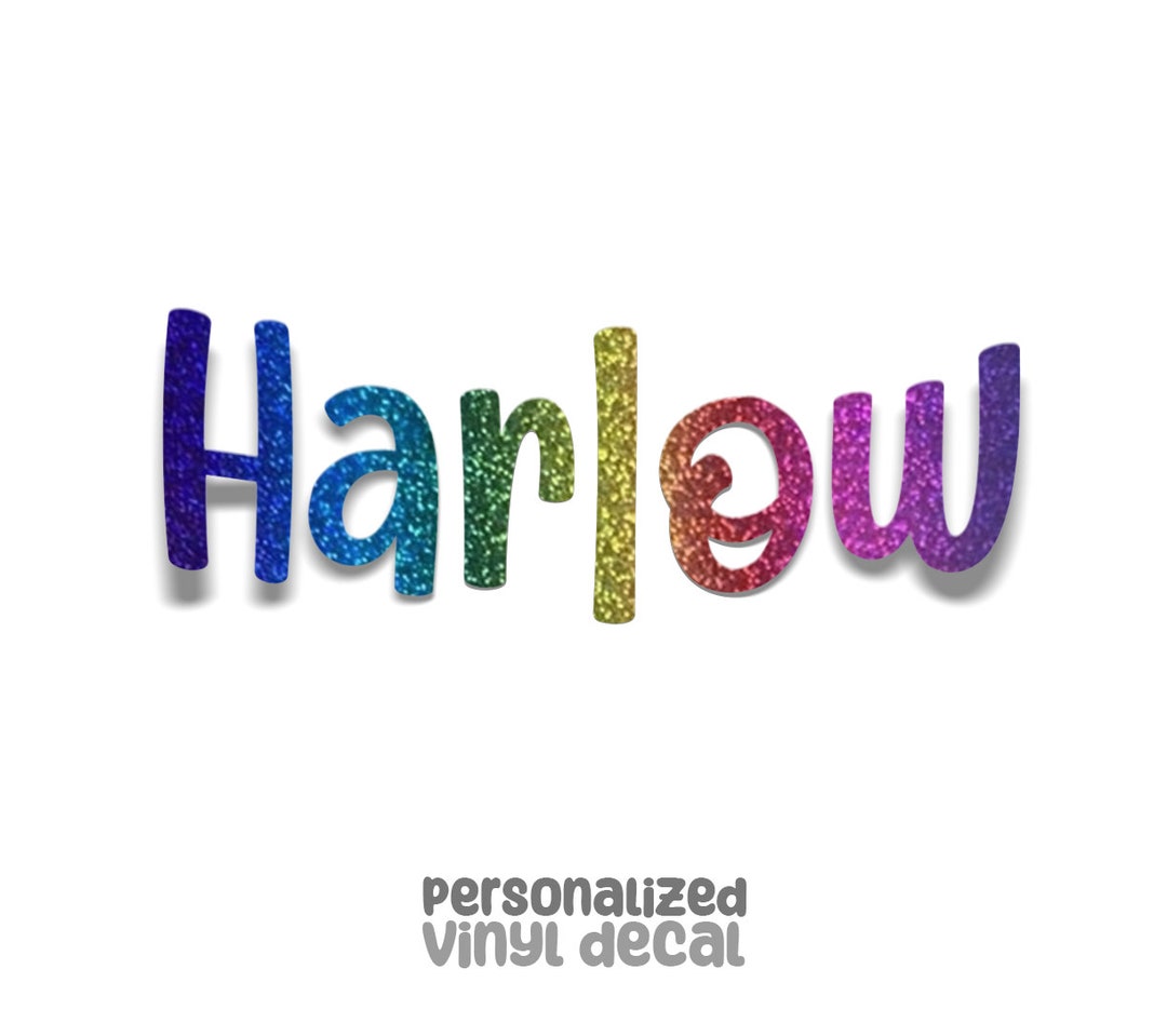 Holographic, Glitter, Glow in the Dark - Custom Vinyl Decal ...