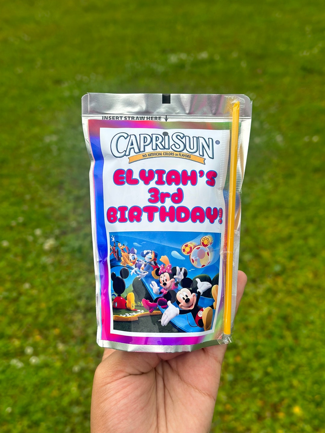 Custom Capri Sun Lables - Etsy