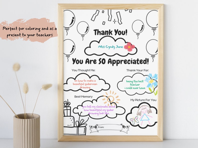 Teacher Appreciation Week Printable Instant Download Teacher ...
