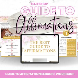 The Best Affirmations Guide Workbook Done for You Ebook Life Coach ...