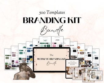 DIY Branding Package Template, Logo Kit, Business Branding Template ...