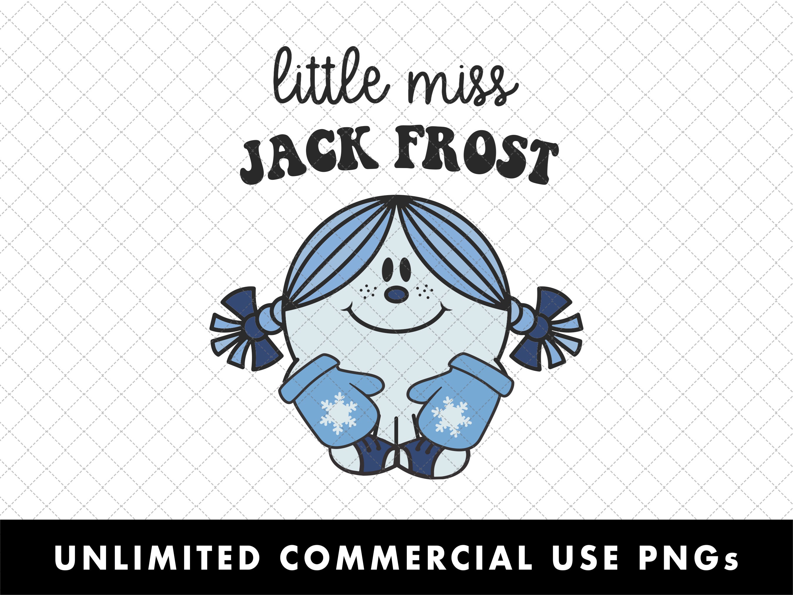 Little Miss Jack Frost Winter Png Jack Frost Png Little Miss - Etsy