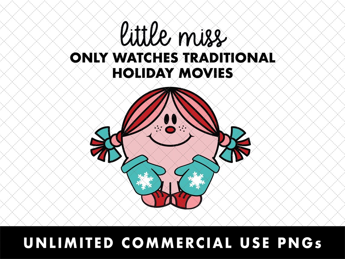 Little Miss Christmas Personality Png, Little Miss Christmas Shirt Png ...