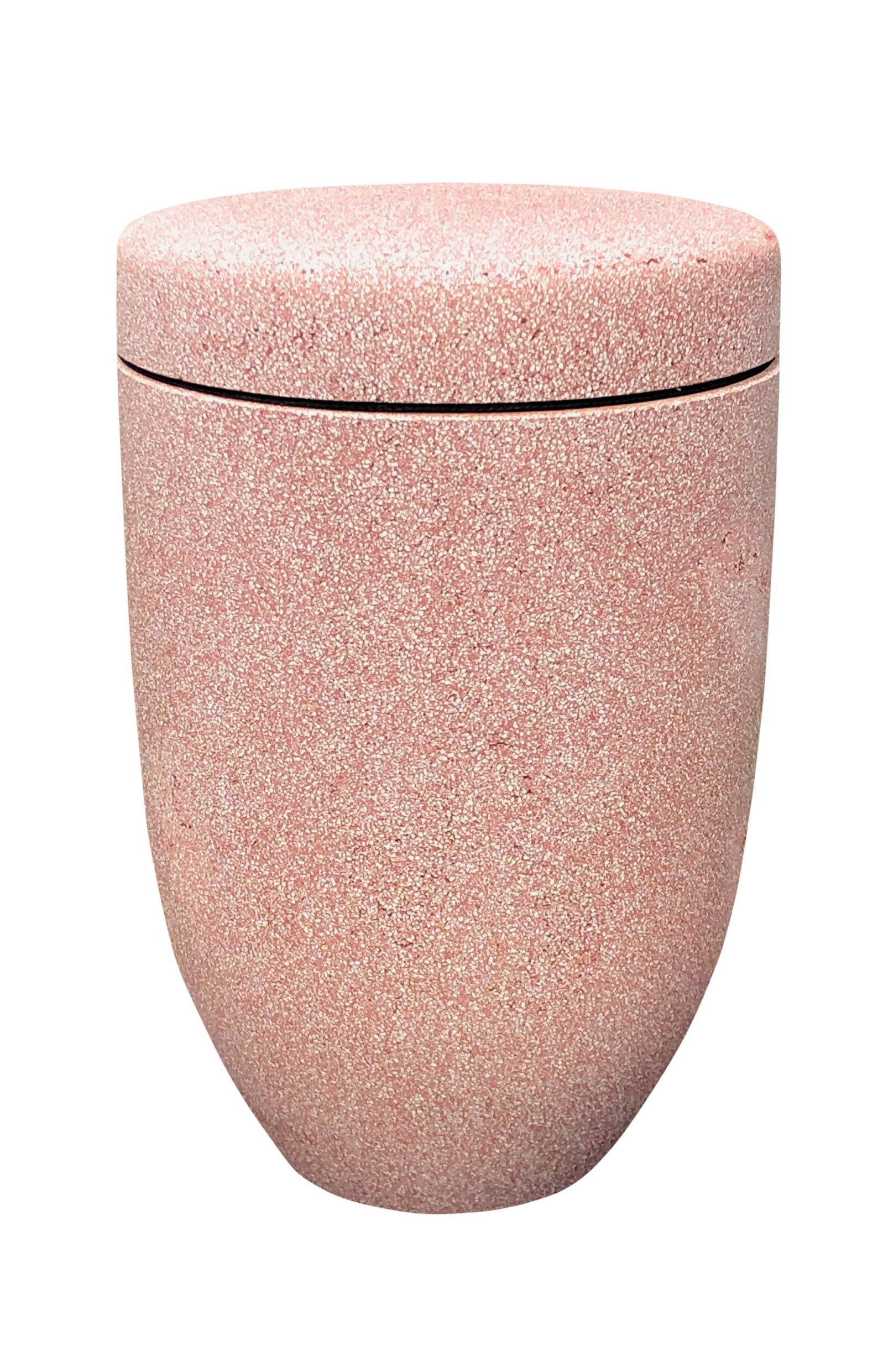 Biodegradable Urn Out of Shell Limestone Pink Urn for Funeral Ashes ...