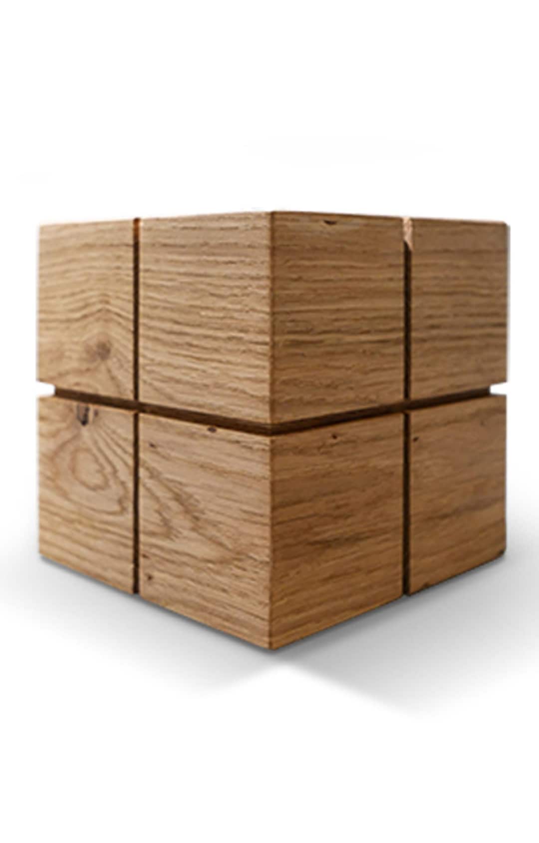 Wooden Urn Oak Wood Urn Biodegradable Urn for Human Ash Cremation Urn ...