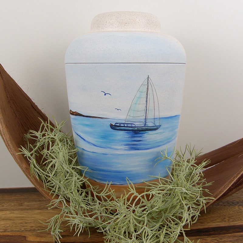 Painted Urns - Etsy