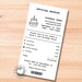 Editable Birthday Receipt Template, Birthday Receipt Invitation ...