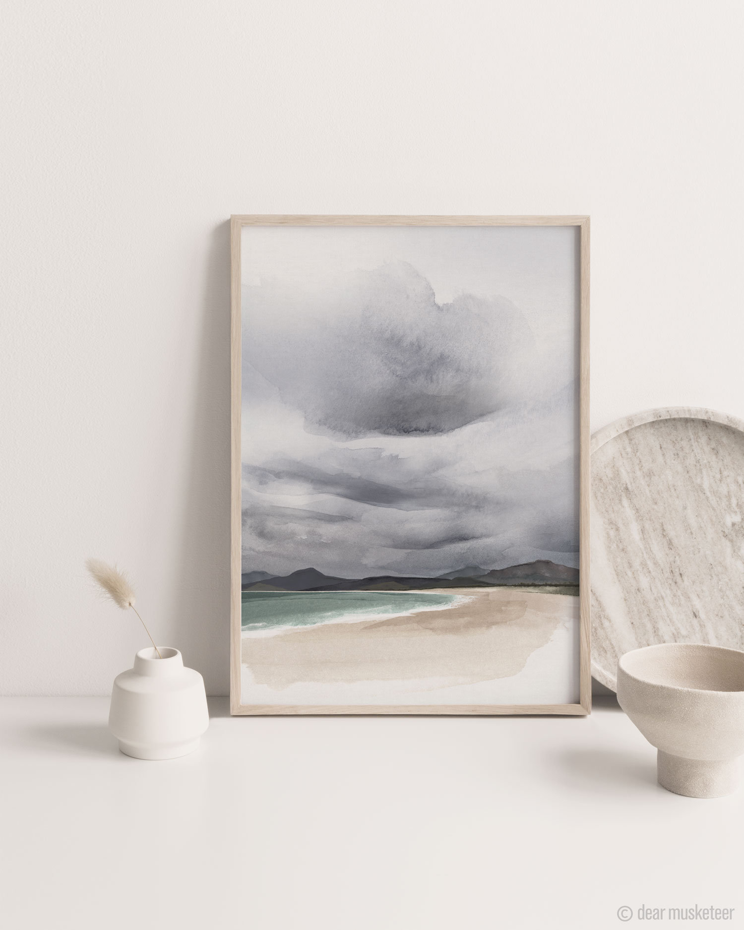 Landscape Beach Storm Art Print Tasmanian East Coast - Etsy