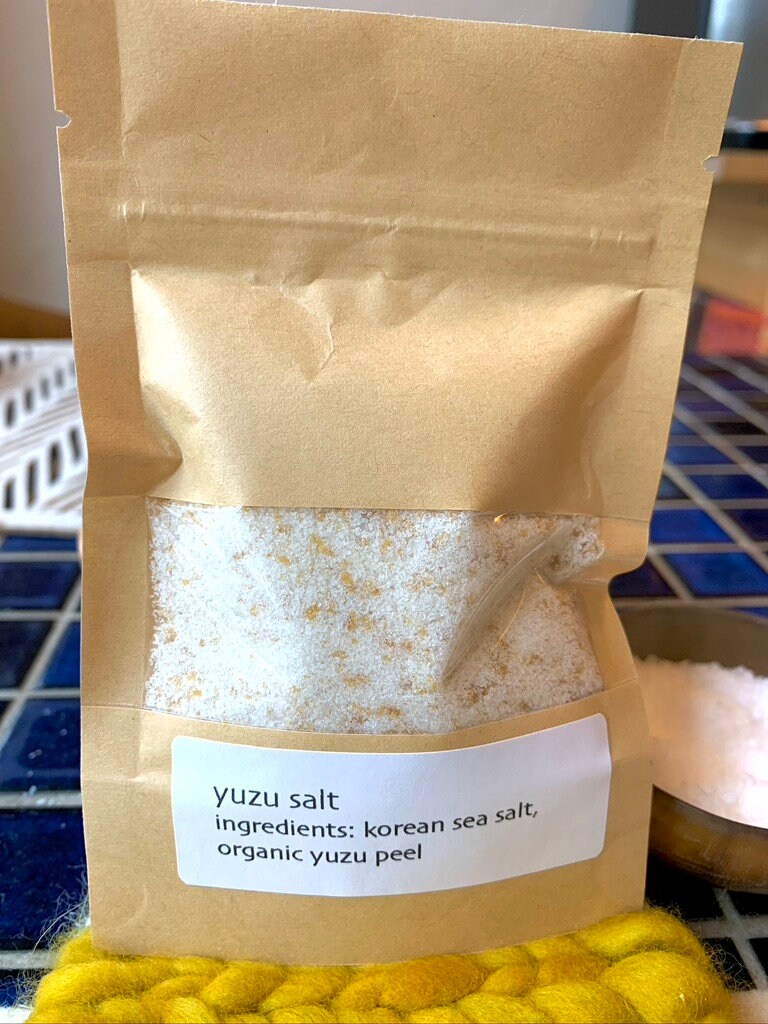 Organic Yuzu Salt 2oz 4oz and 6oz - Etsy