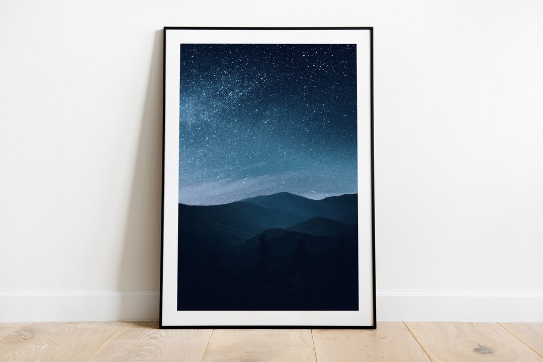 Poster: Night Sky - Etsy