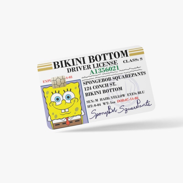 Drivers License Cake - Etsy