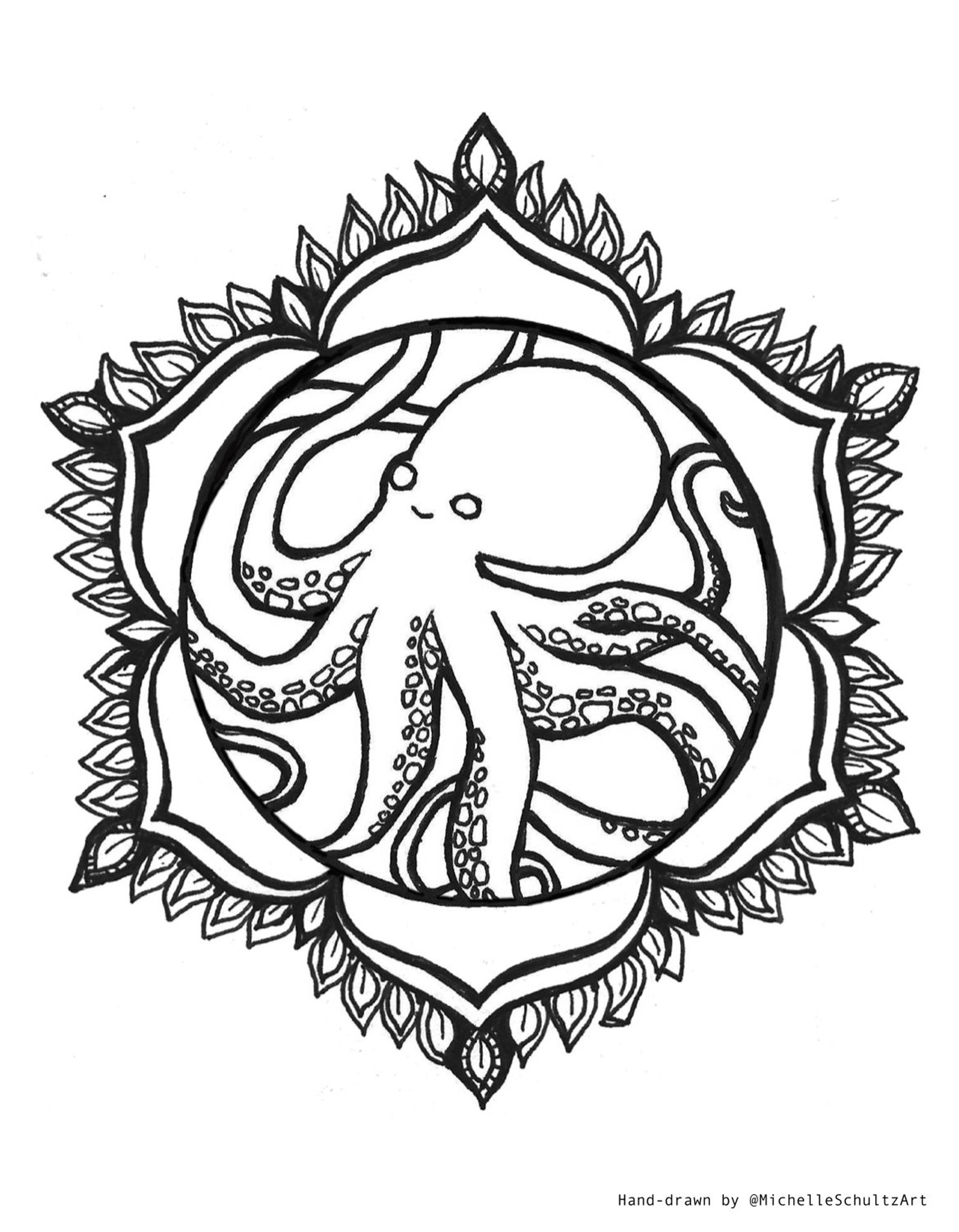 Kids Printable Chakra Coloring Pages, PDF Format, Kids Coloring, Animal ...