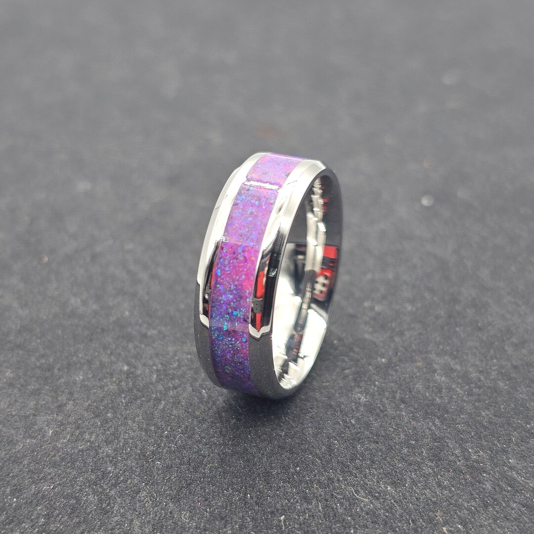 Titanium Magic Missile Spell Ring - Custom TTRPG Gamer Jewelry for ...