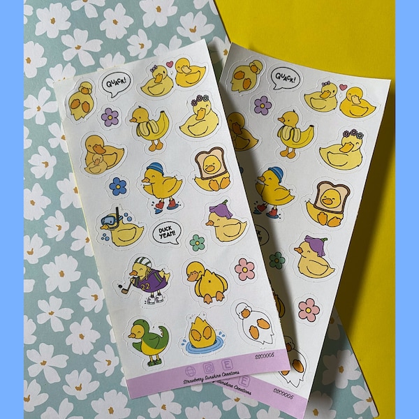 Spring Stickers - Etsy