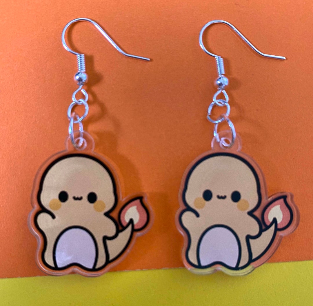 Gen 1 Character Charm Dangle Drop Earrings - Earrings - Dangle Drop ...