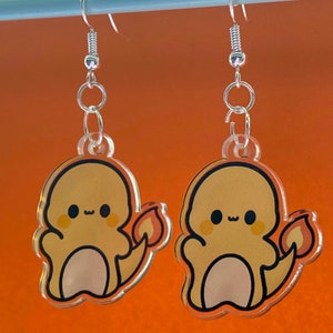 Gen 1 Character Charm Dangle Drop Earrings - Earrings - Dangle Drop ...
