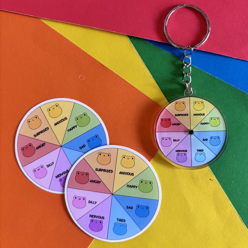 Feelings Wheel - Etsy UK