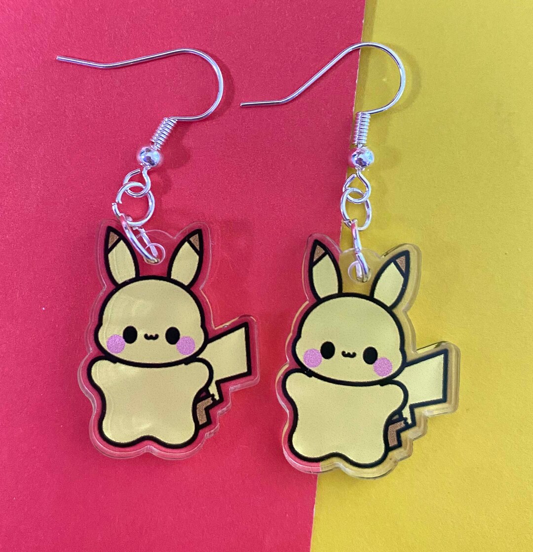 Gen 1 Character Charm Dangle Drop Earrings - Earrings - Dangle Drop ...