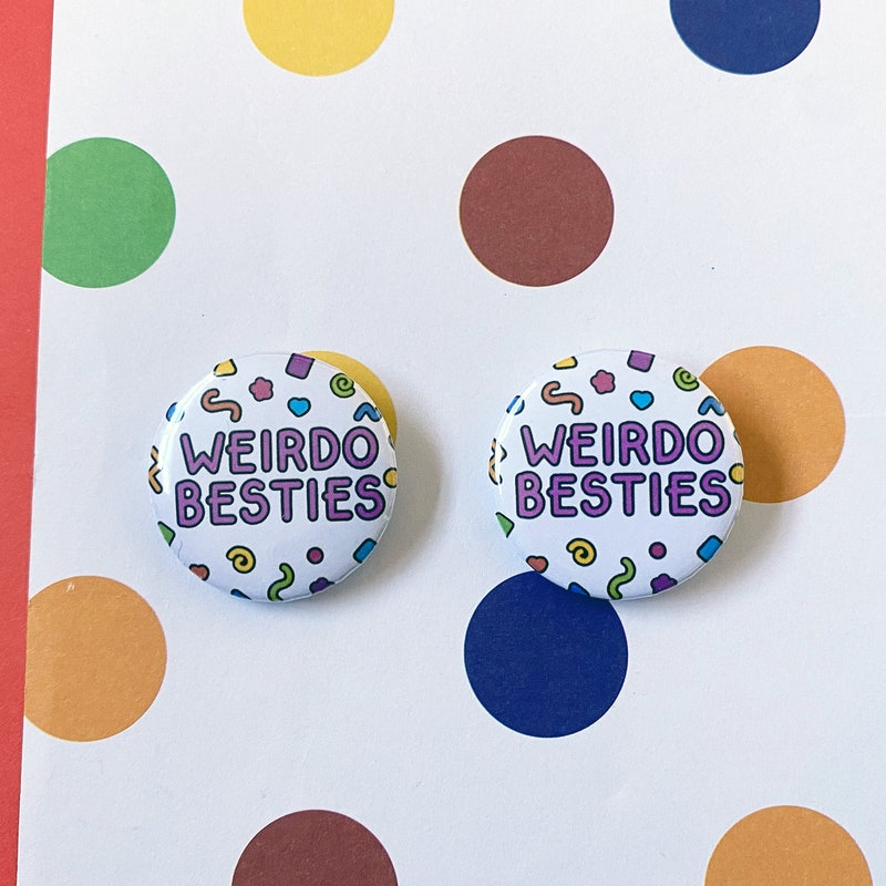 Weirdo Badges - Etsy UK