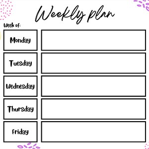 Teacher Lesson Plan Template, Weekly Lesson Plan, Daily Lesson Plan ...