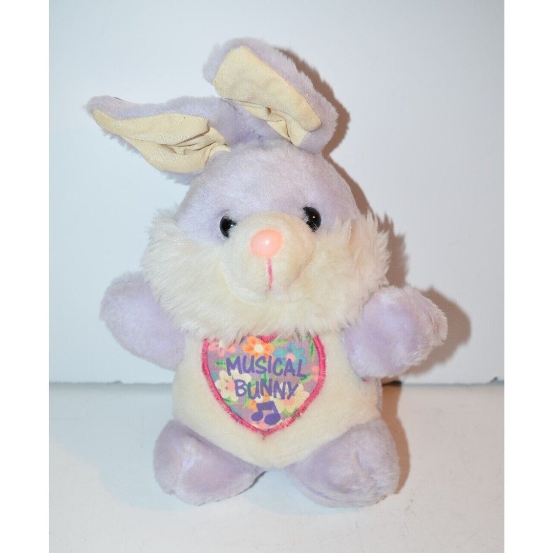 Vintage Dan Dee Plush Easter Bunny Pastel RARE Musical NO SOUND 10 1987 ... Vintage Dan Dee Plush Easter Bunny Pastel RARE Musical NO SOUND 10 1987 ...