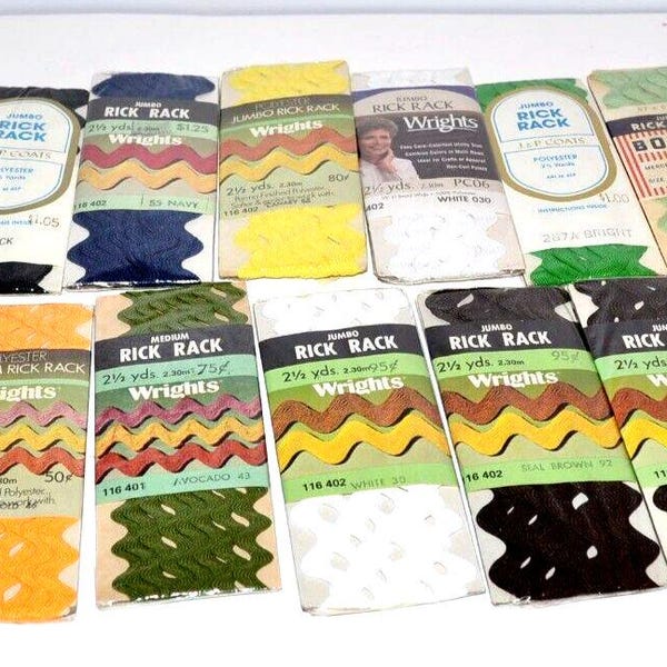 Rick Rack Lot - Etsy
