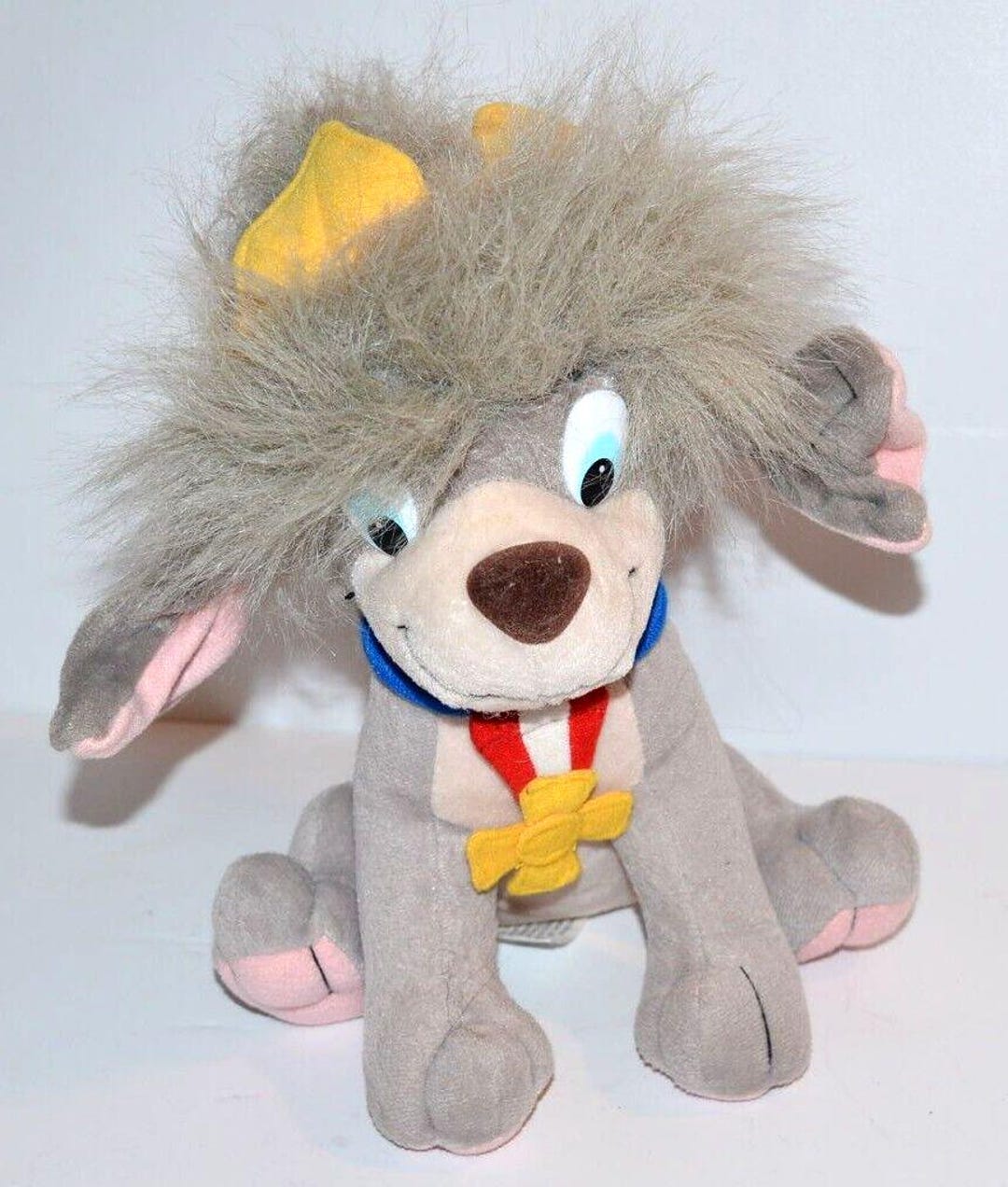 Anastasia Pooka Plush Dog Crown Galoob 20th Century Studios Fox Movie ...