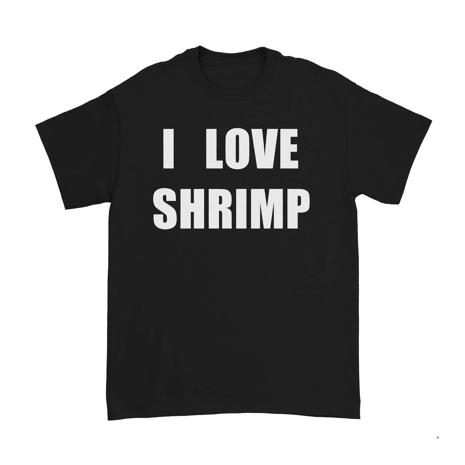 I LOVE SHRIMP Unisex T-shirt, T-shirt for Shrimp Lover, Seafood Love ...